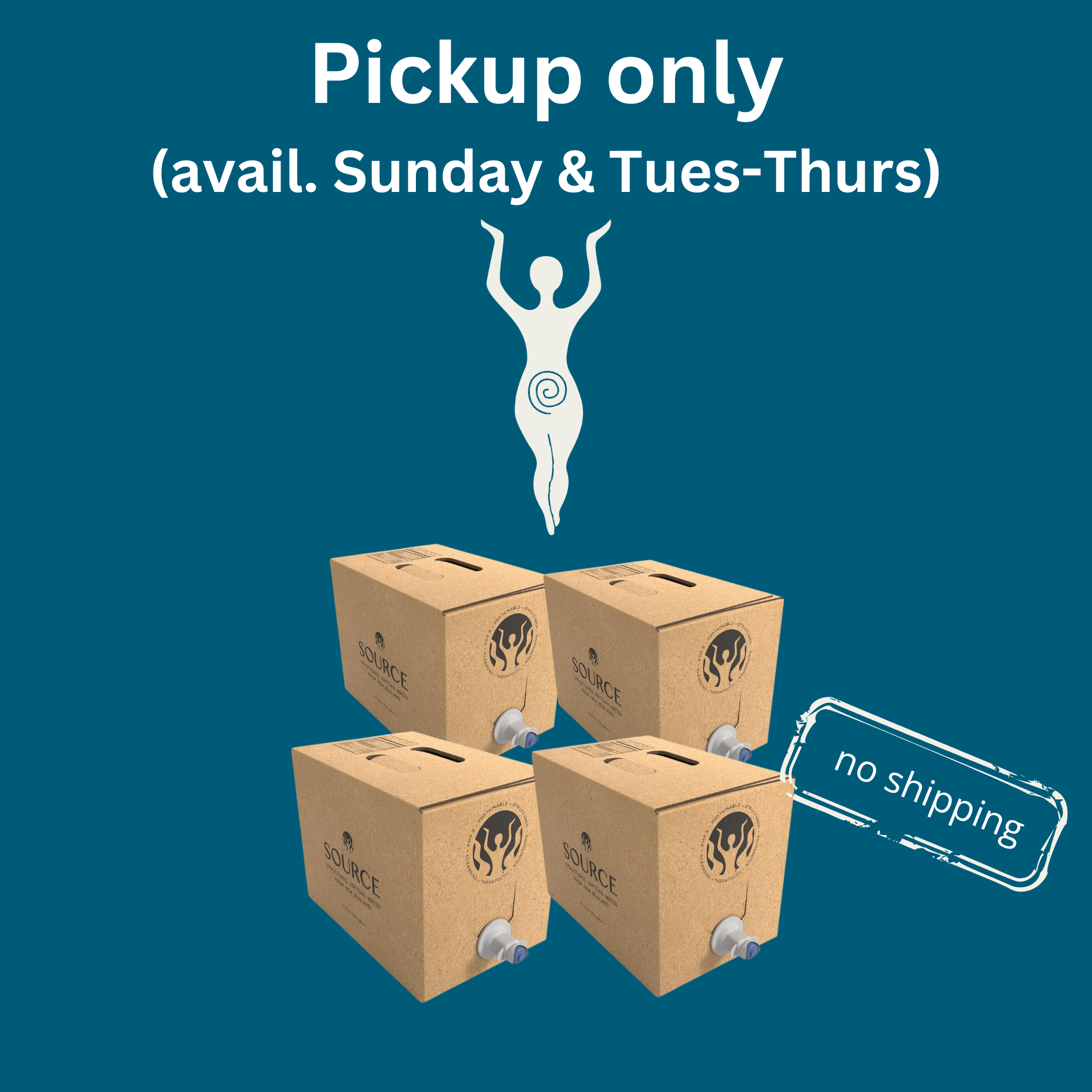 Pickup only – Source Water