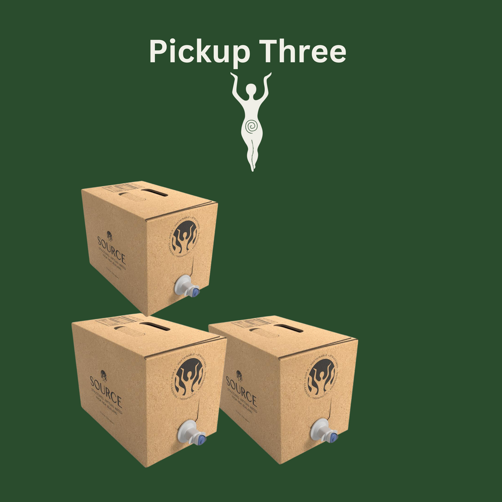 Pickup Three | 3 x 10L | Scheduled Pickup – Source Water